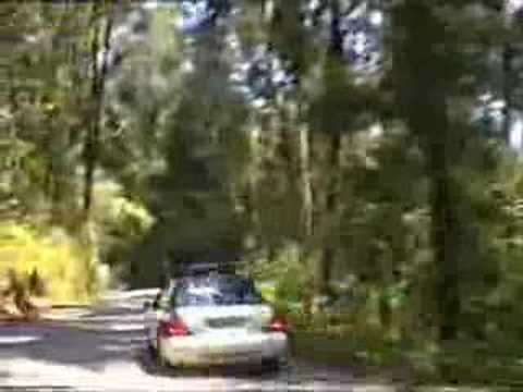 El Mondeo de la Guarcia Civil de rally
