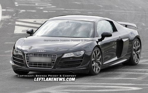 Audi R8 Clubsport, primeras imágenes espía