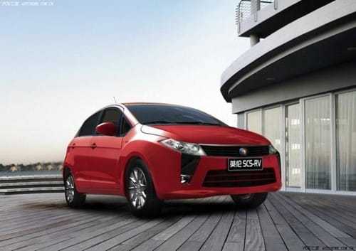 Geely SC5, continúa la inspiración en China