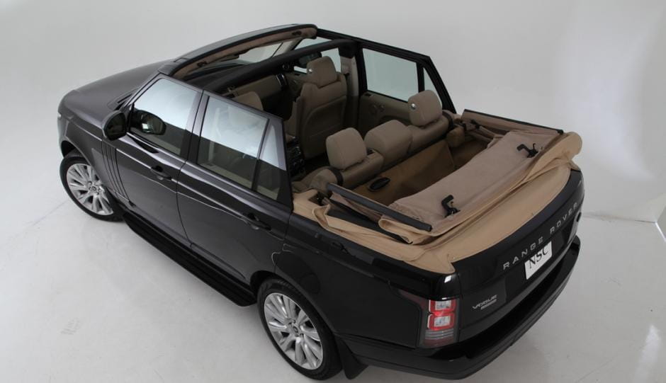 Range Rover Convertible, Newport se apunta a la tendencia de los SUV ...