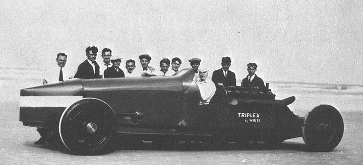 Historia del White Triplex y su récord de velocidad en 1928
