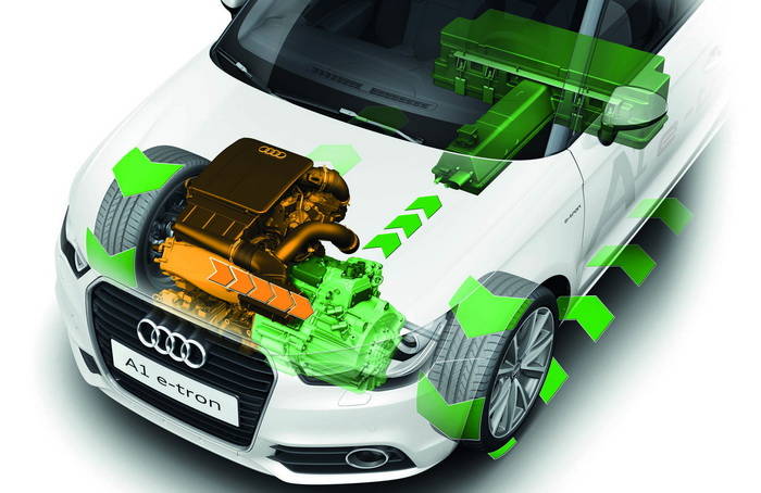 El Audi A1 e-tron pasará a ser híbrido y abandonará el motor rotativo