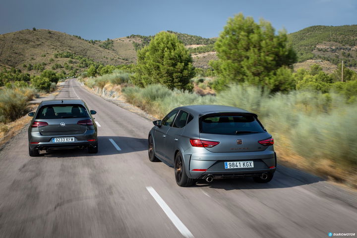 Comparativa: SEAT León Cupra R vs Volkswagen Golf R