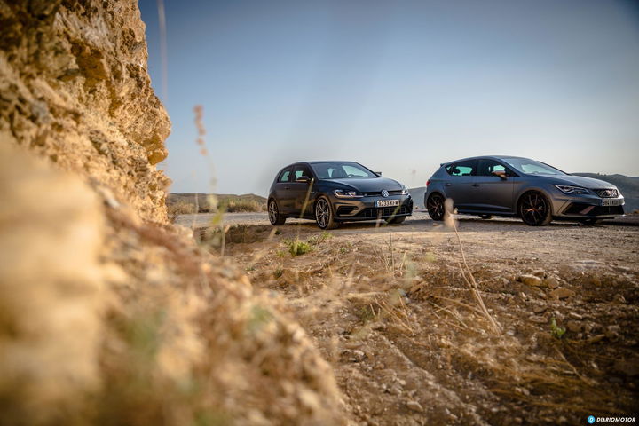 Comparativa: SEAT León Cupra R vs Volkswagen Golf R