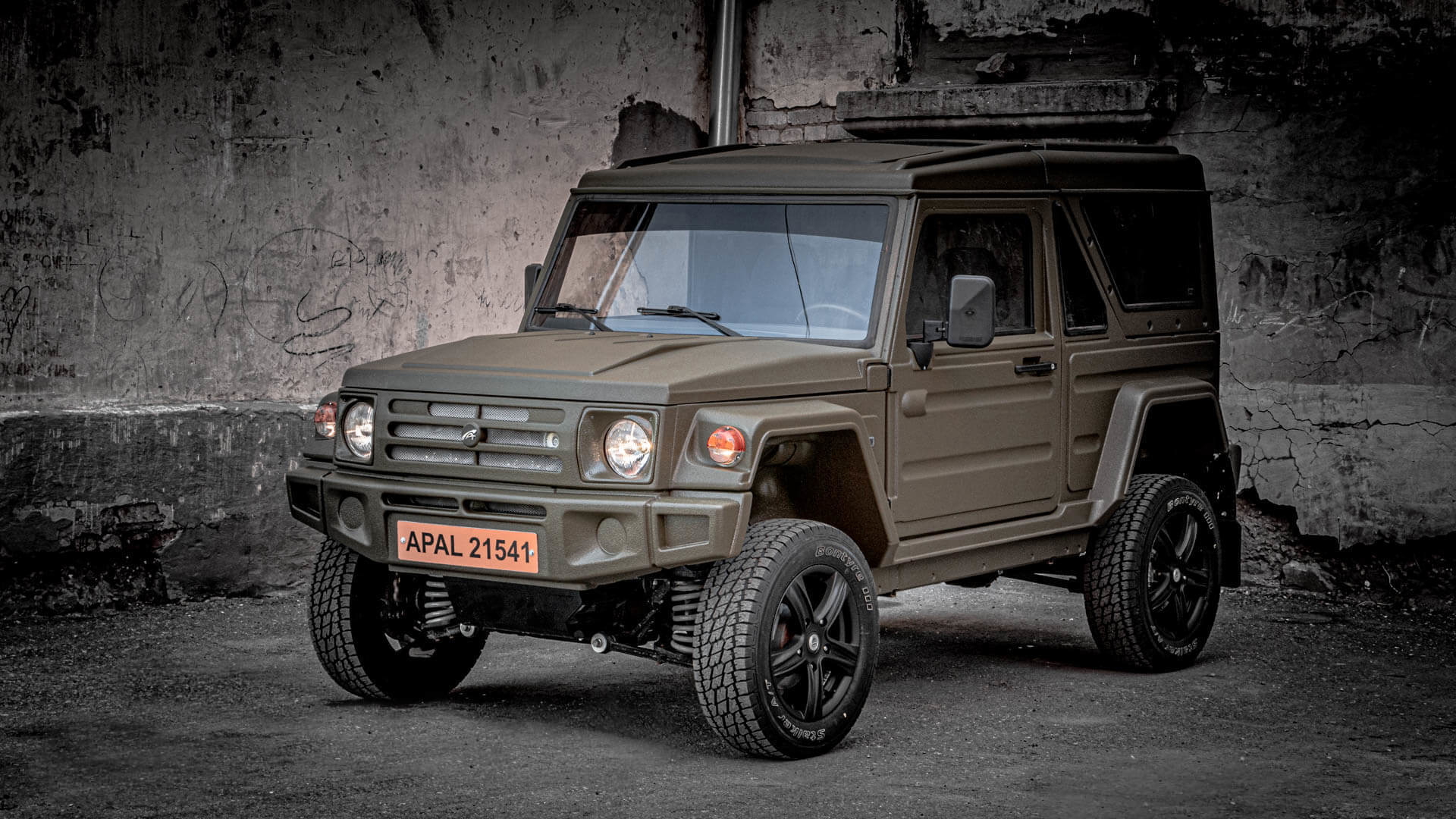 El APAL-21541 Stalker es el Suzuki Jimny ruso