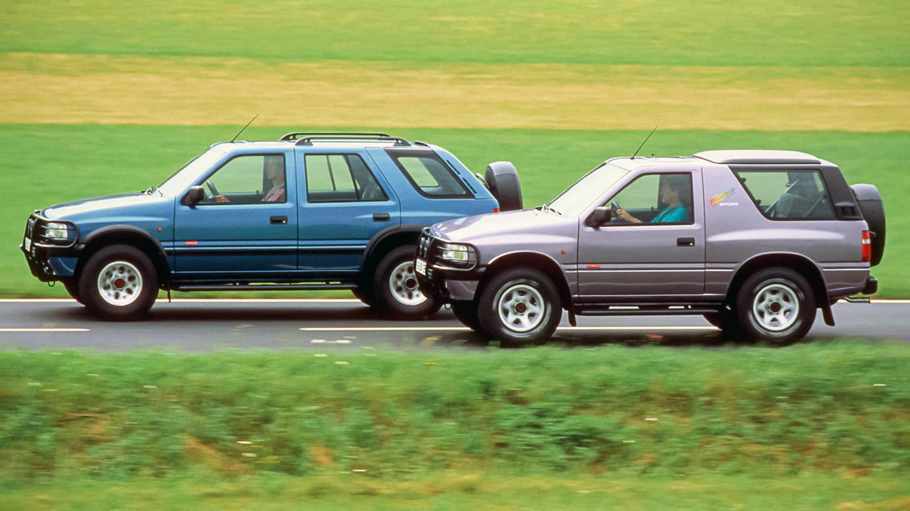 No, el Opel Frontera no es el que era antes, tiene todo el sentido del ...