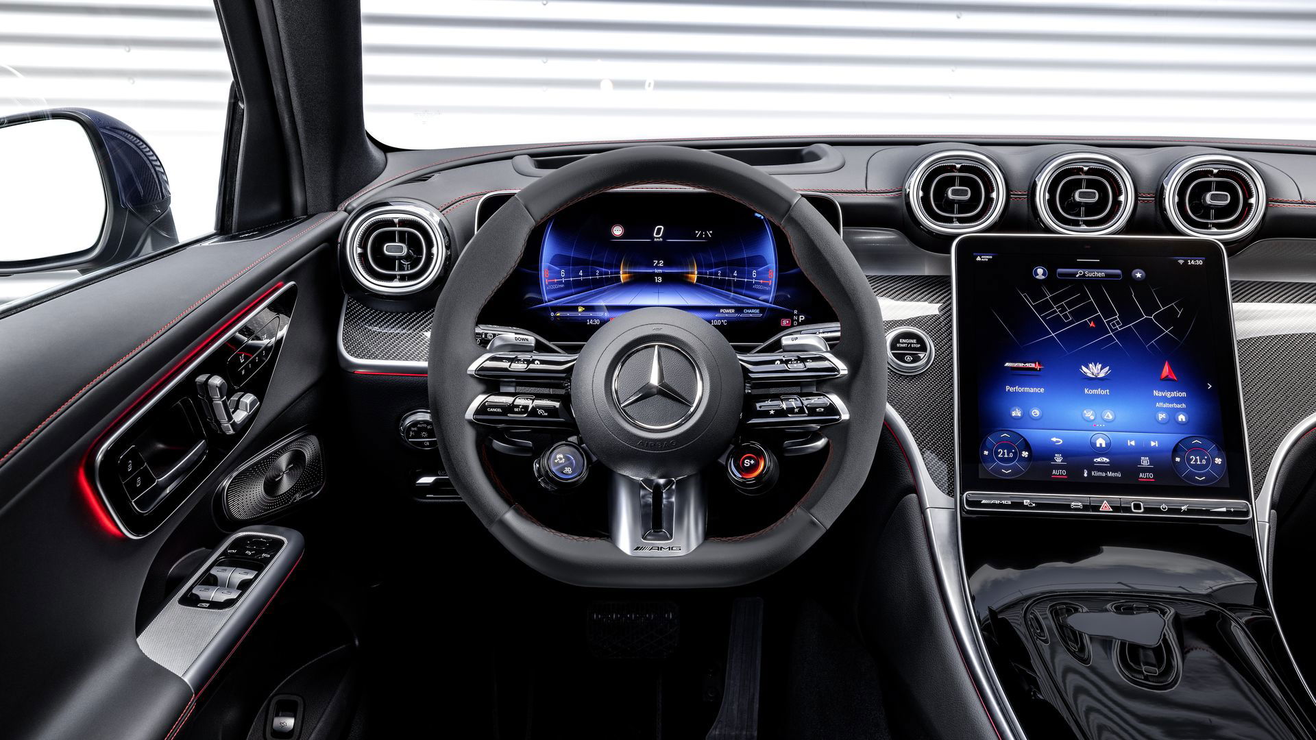 El Mercedes GLC más deportivo se abona a los cuatro cilindros, pero se ...