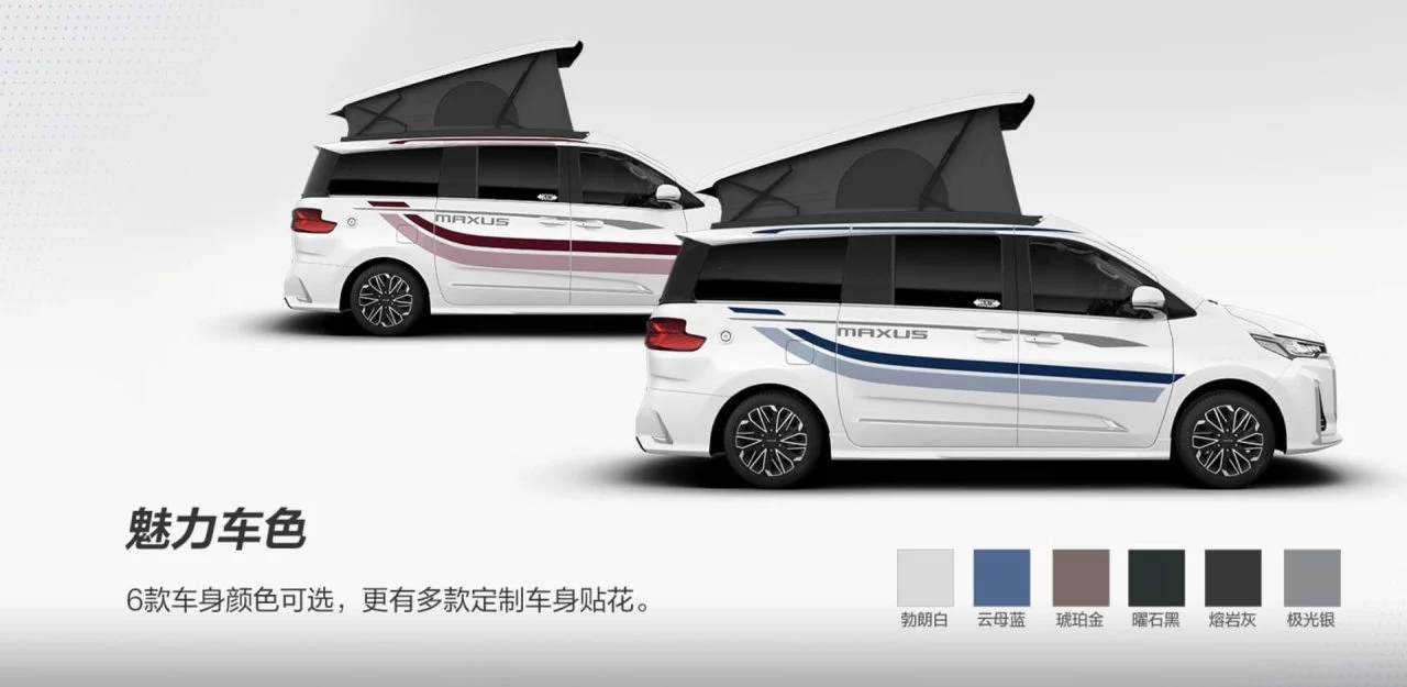 Maxus RG20, la camper creada en China que te costará la mitad que una ...