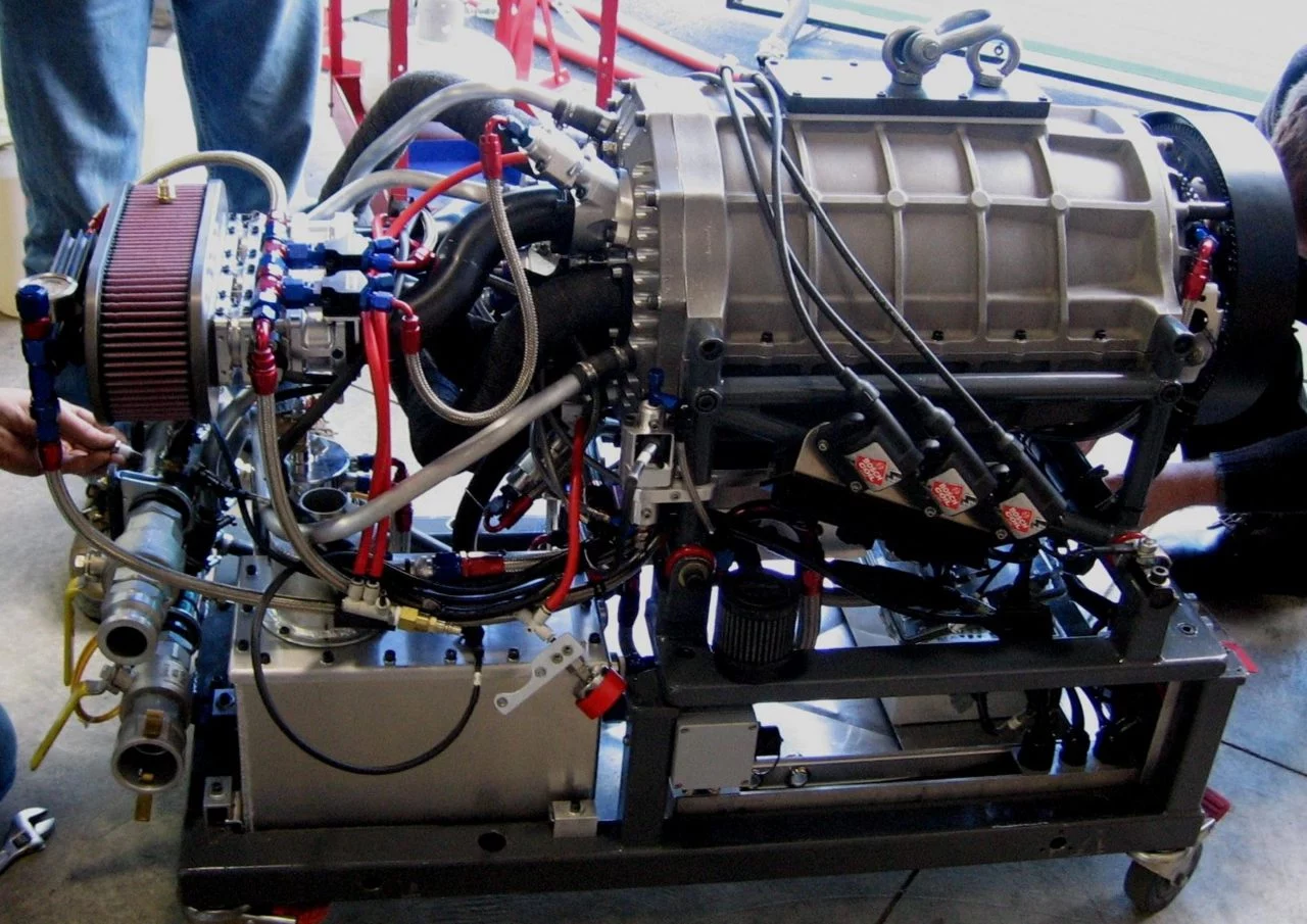 El motor axial Duke Engine, un motor alternativo con forma de barril y ...