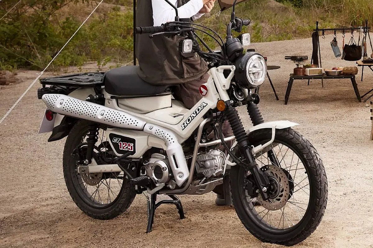 Honda CT 125 Hunter Cub, la scooter trial aventurera que podría ser la ...