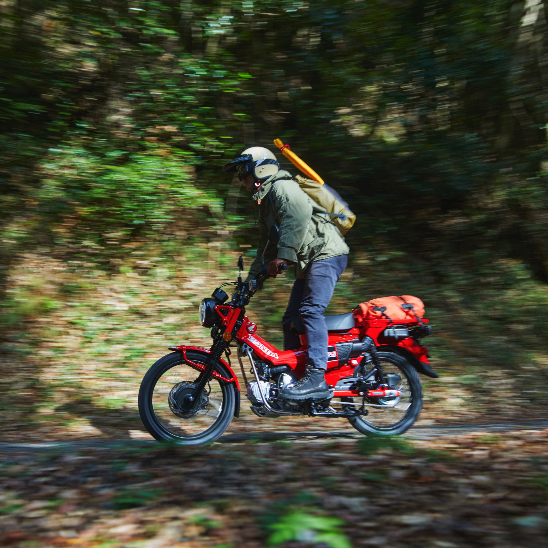 Honda CT 125 Hunter Cub, la scooter trial aventurera que podría ser la ...