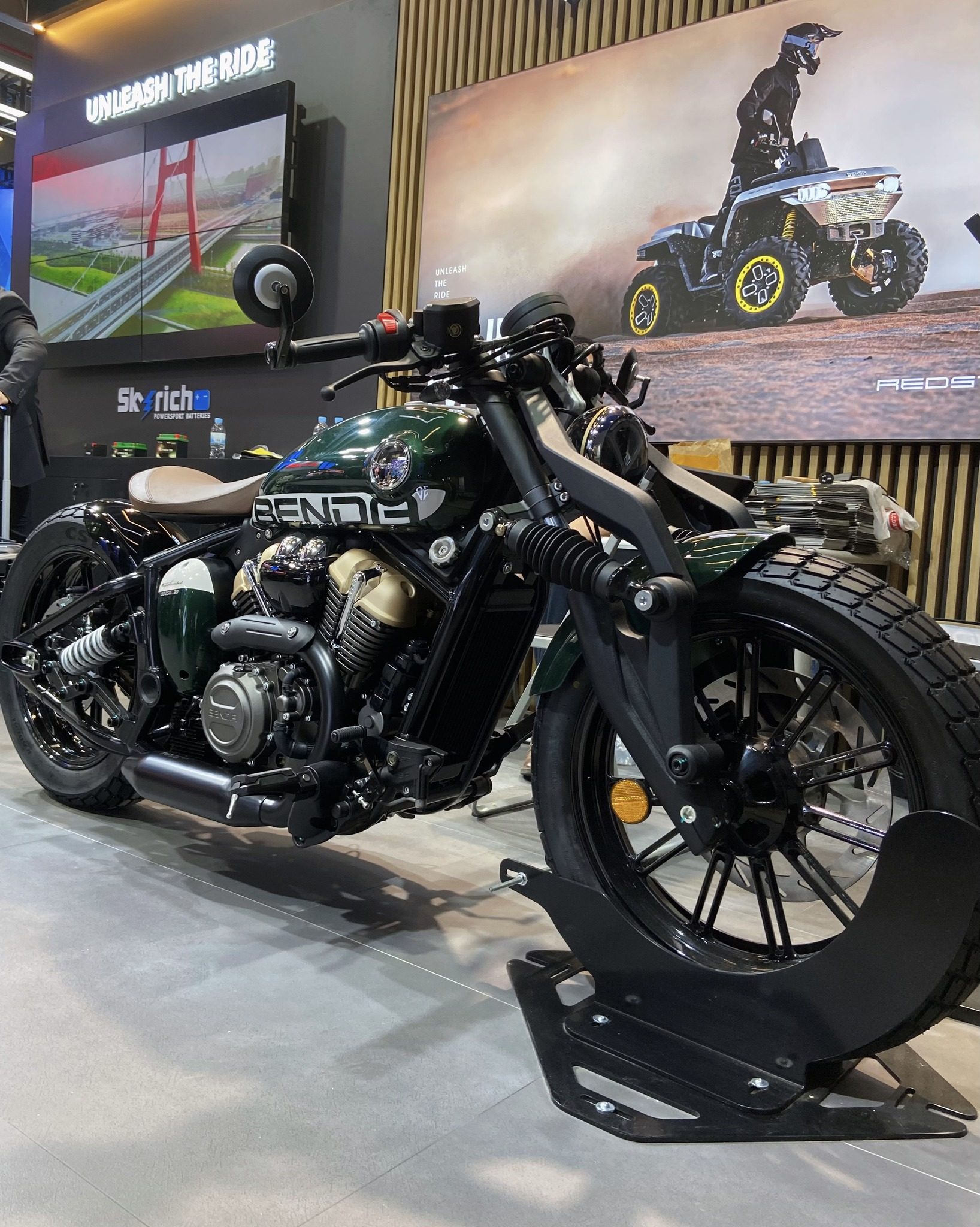 Benda Napoleón 125, la moto custom 125cc más única que podrás tener