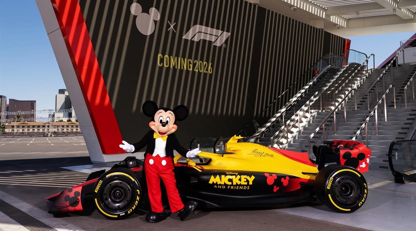 Mickey Mouse se une a la Fórmula 1 en 2026 - .·:·. AMAXOFILIA