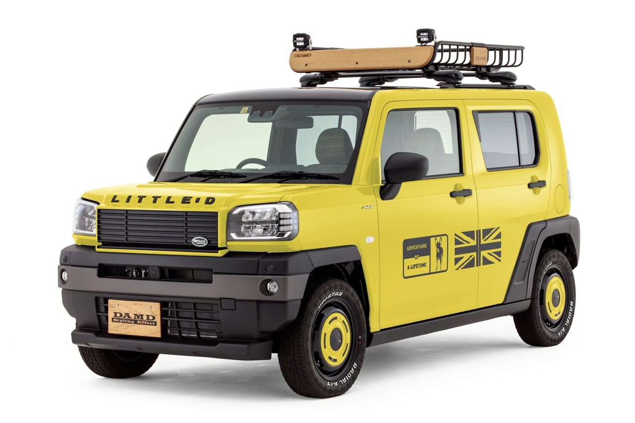 DAMD Taft Little D, el mini Land Rover japonés con fiabilidad Daihatsu ...