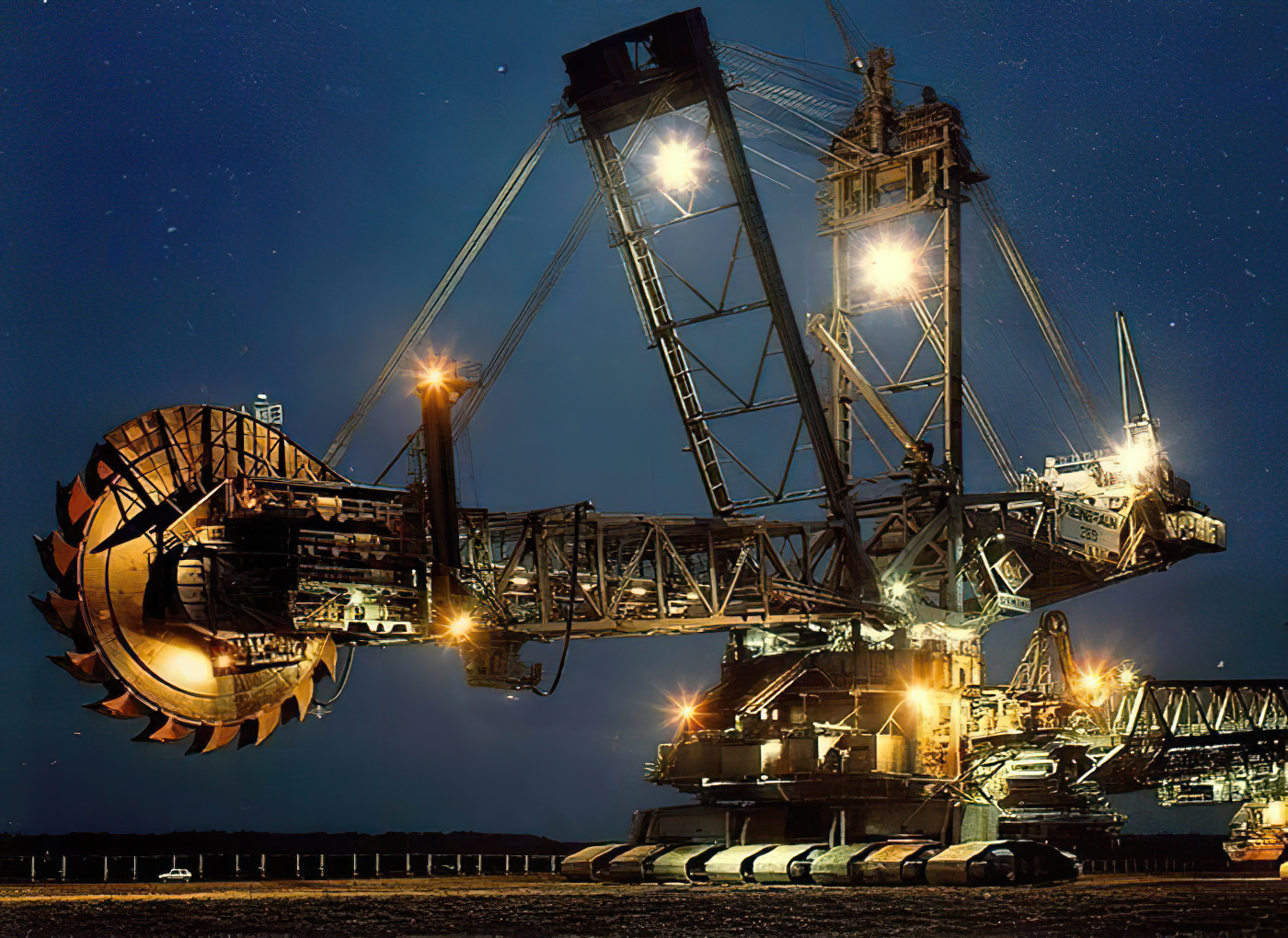 MAN Takraf RB293, la excavadora más grande del mundo que necesita una ...