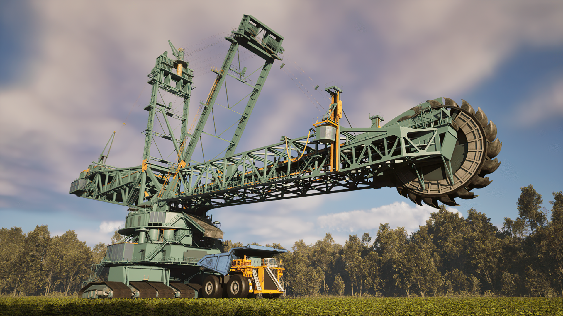 MAN Takraf RB293, la excavadora más grande del mundo que necesita una ...
