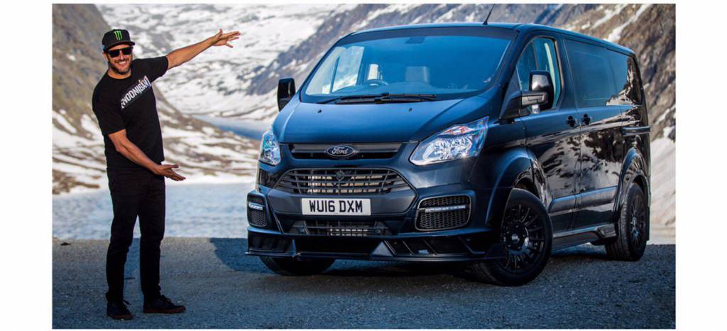 ¡El más rápido de los repartidores! La Ford Transit de Ken Block es ...
