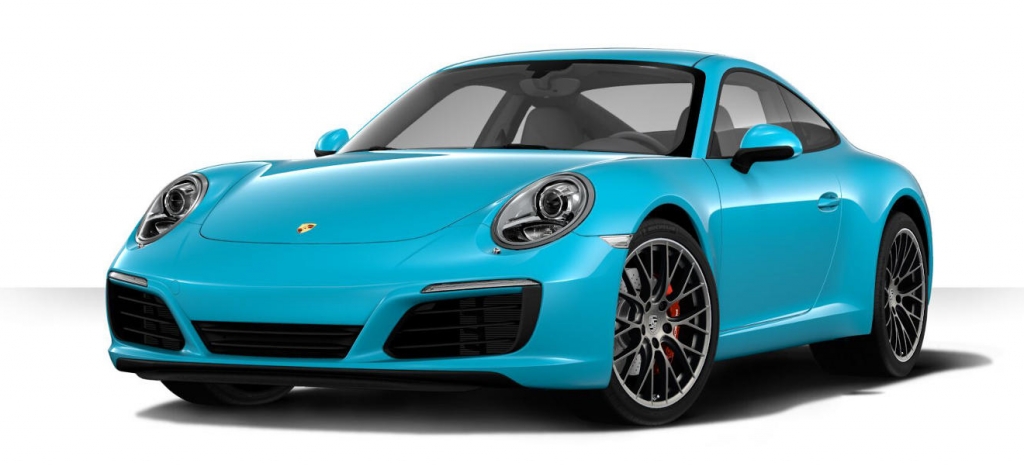 Miami Vice: siente la tentación de hacerte con este azulado Porsche 911 ...