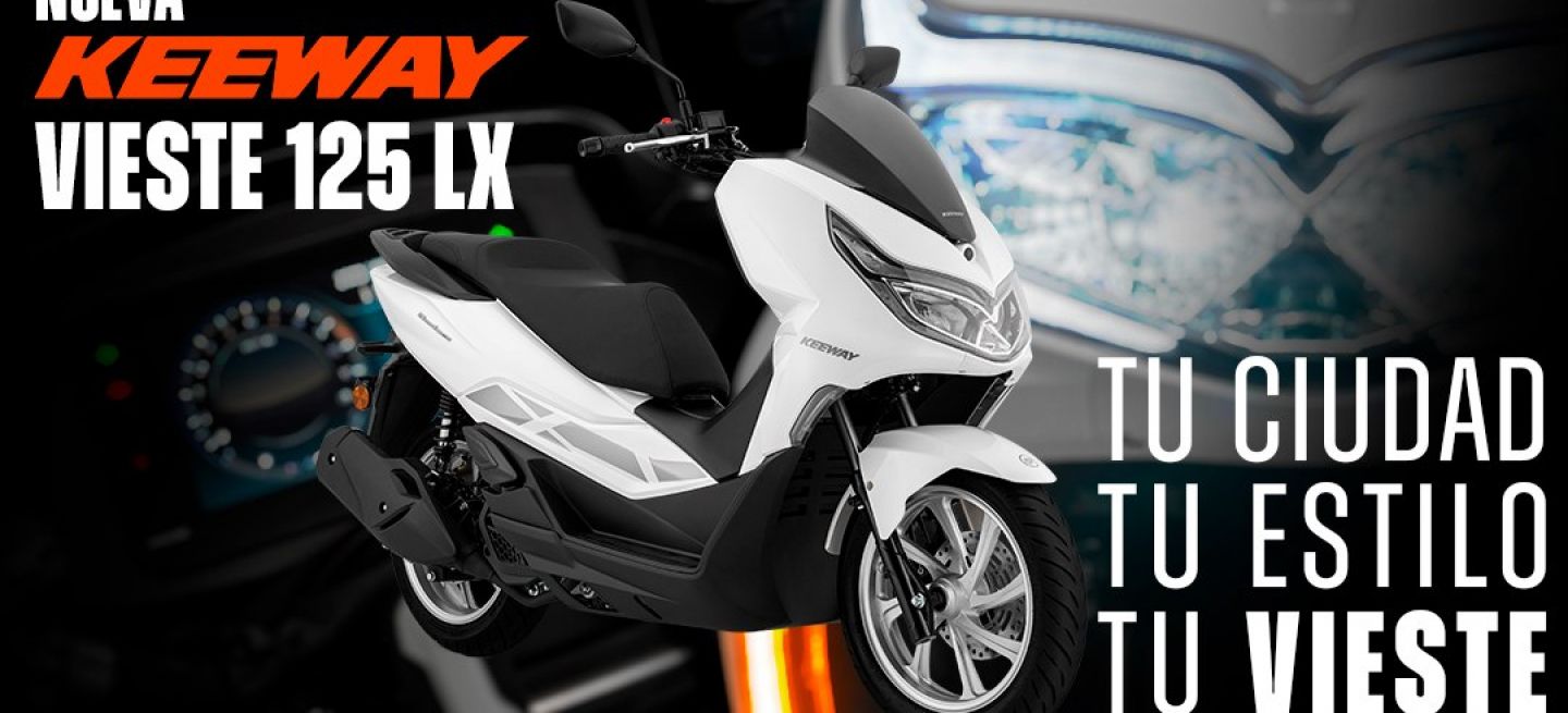 Nueva Keeway Vieste 125 LX, más equipada y a un precio atractivo ...
