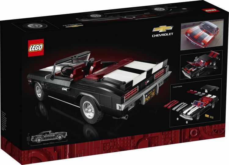 Tu próximo capricho es este precioso Chevrolet Camaro Z/28 de LEGO ...