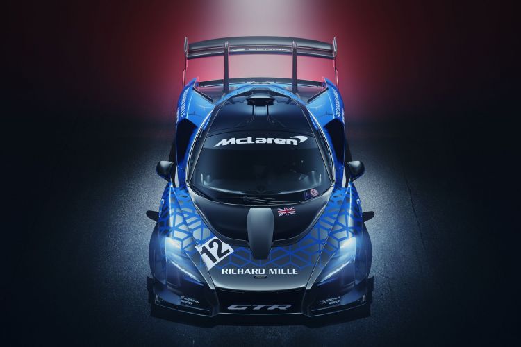 El McLaren Senna GTR es el coche de circuito definitivo: 825 CV y una tonelada de carga ...
